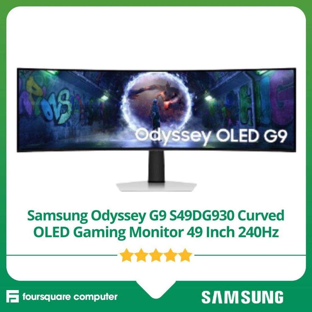 Jual Samsung Odyssey G9 S49DG930 Curved OLED Gaming Monitor 49 Inch ...