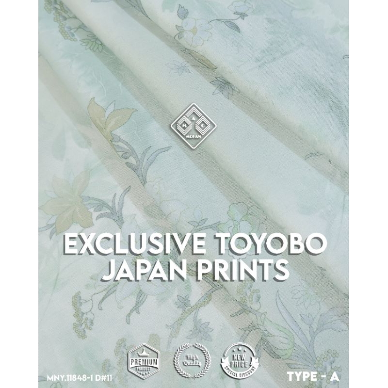 Jual [NEW!!] Premium Cotton Toyobo Printing Katun Jepang Toyobo Prints ...
