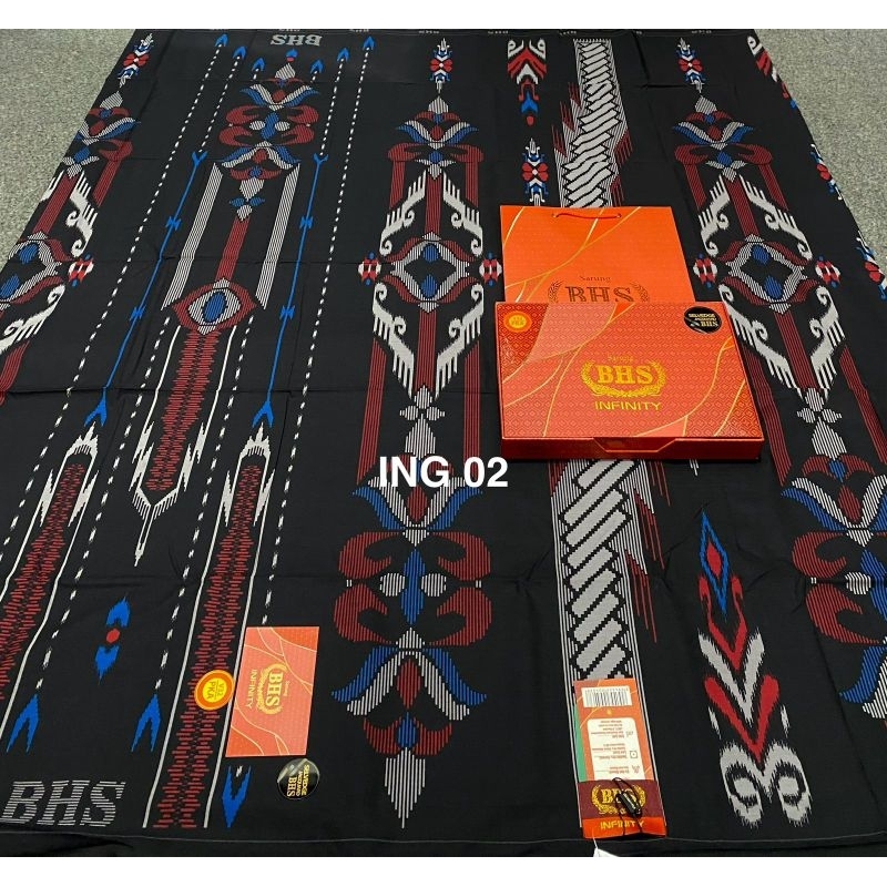 Jual sarung bhs invinity gold silver black series | Shopee Indonesia