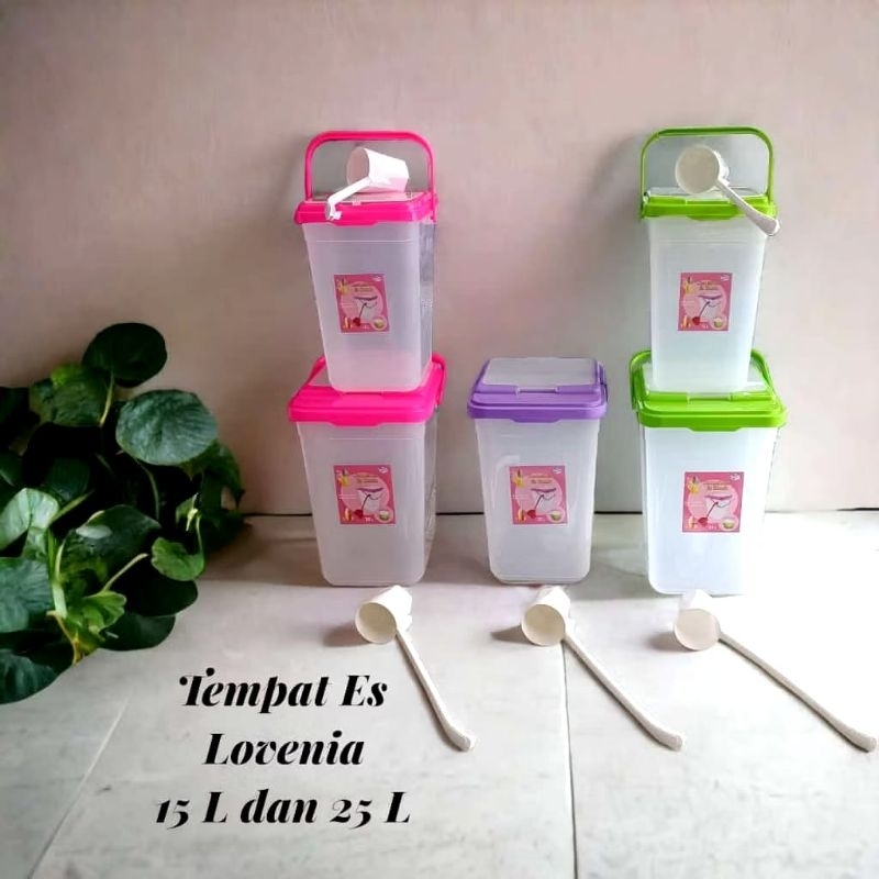 Jual Tempat Es Buah + Gayung Ukuran 15liter & 25 liter | Shopee Indonesia