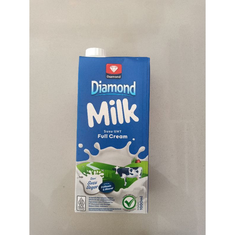 Jual Diamond Milk Full Cream 1L | Shopee Indonesia
