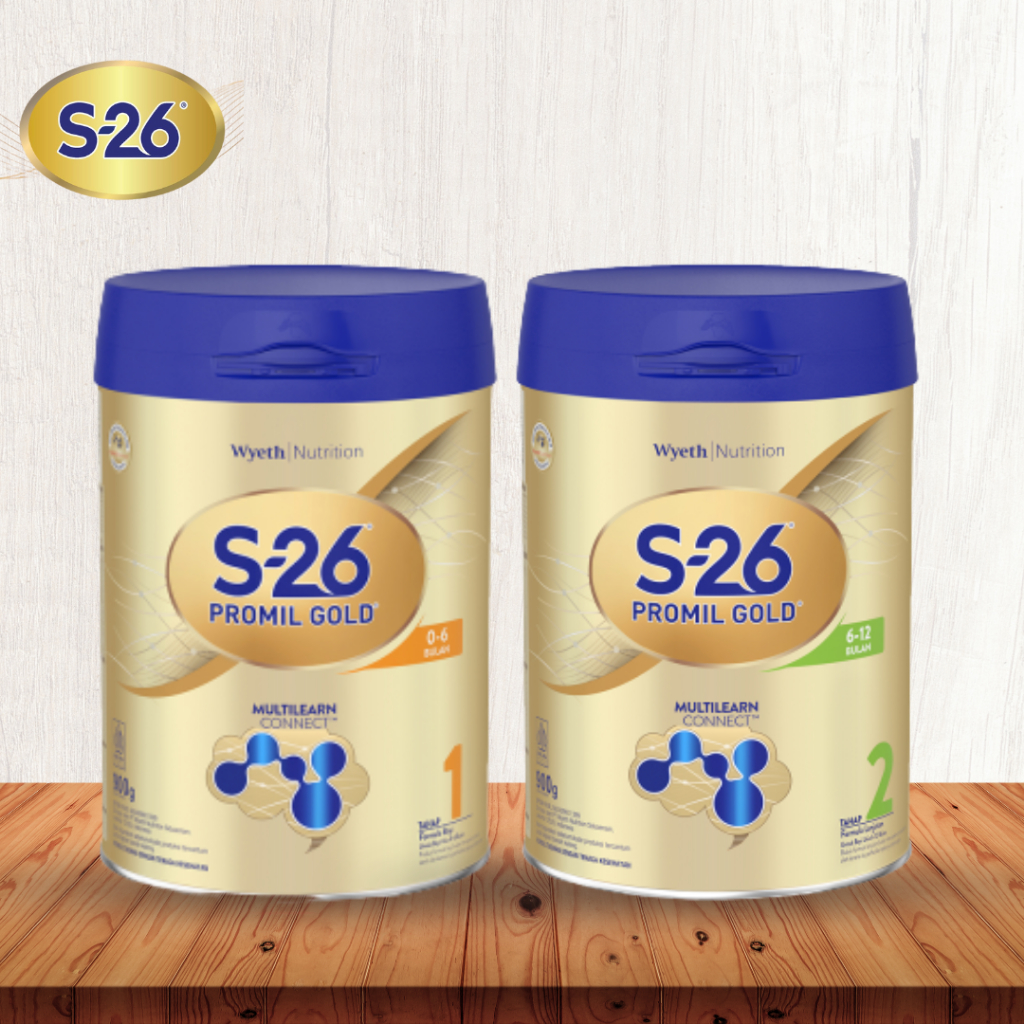 Jual S26 PROMIL GOLD TAHAP 1/PROMIL GOLD TAHAP 2 900gr | Shopee Indonesia