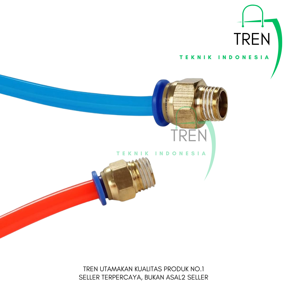 Jual MPC 04-01 Fitting Lurus Male Silp Lock Selang 4mm Drat 1/8 Inch ...