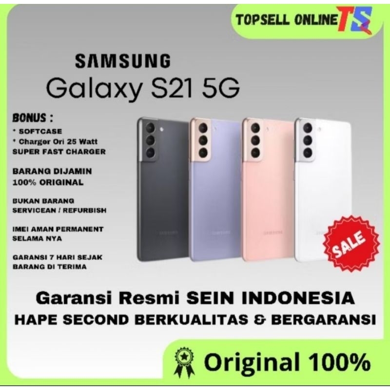 Jual Samsung Galaxy S21 | S21 Plus | S21 Ultra Second Original Resmi ...