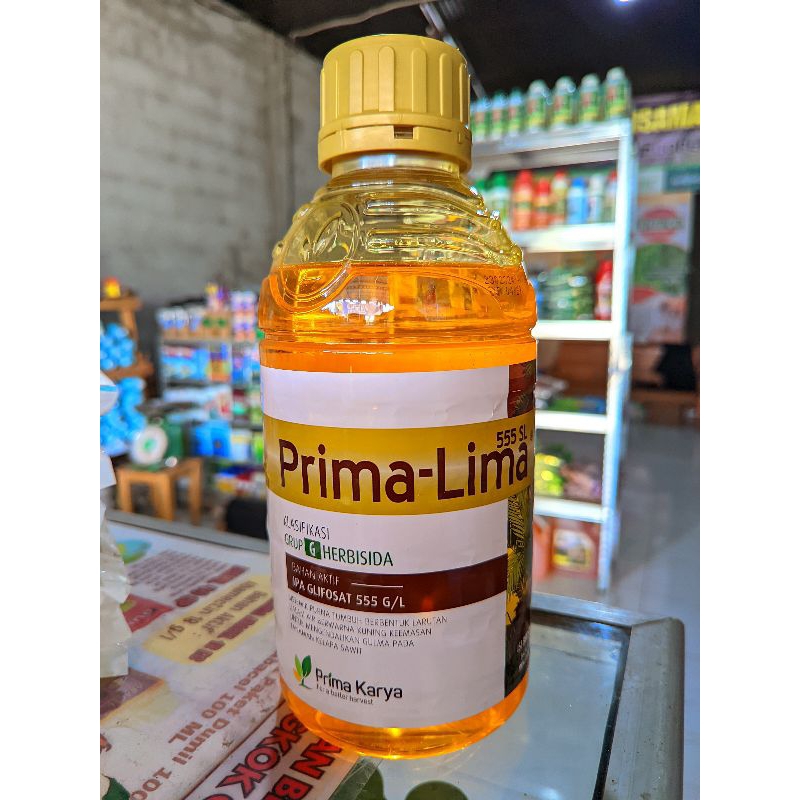 Jual HERBISIDA PRIMA-LIMA 555 SL 1 LITER - RACUN RUMPUT SISTEMIK ...