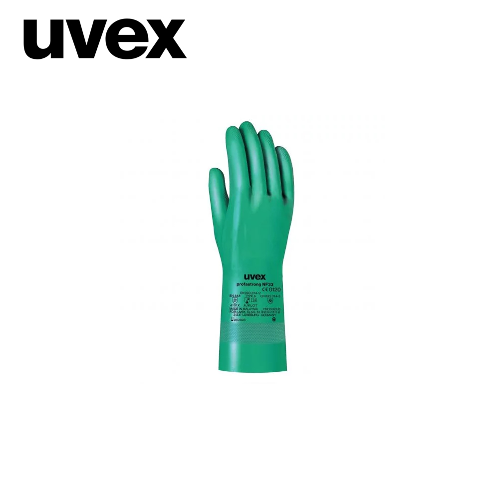 Jual Sarung Tangan PROFASTRONG NF33 UVEX 60122 Chemical Resistant ...
