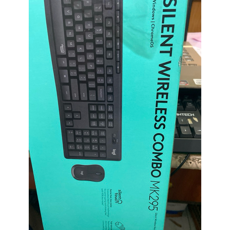 Jual kombo logitech mk295 silent wireless combo mk 295 optical box ...
