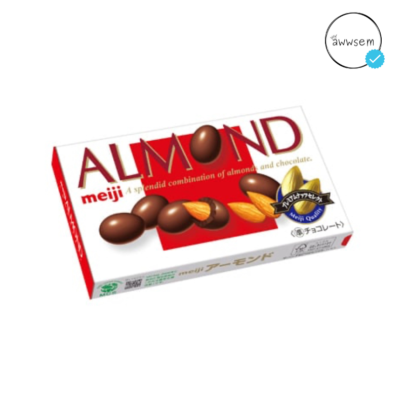 Jual Meiji Almond Chocolate Original Japan | Shopee Indonesia