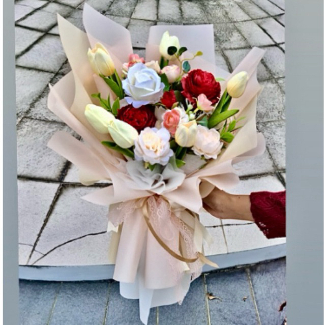 Jual Buket Bunga Artificial | Buket bunga Ultah | Buket bunga Wisuda ...