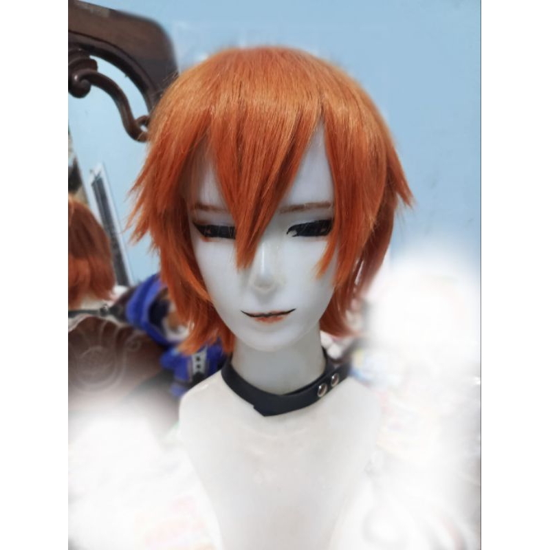 Jual Wig orange preloved/second (brand mnmei) | Shopee Indonesia