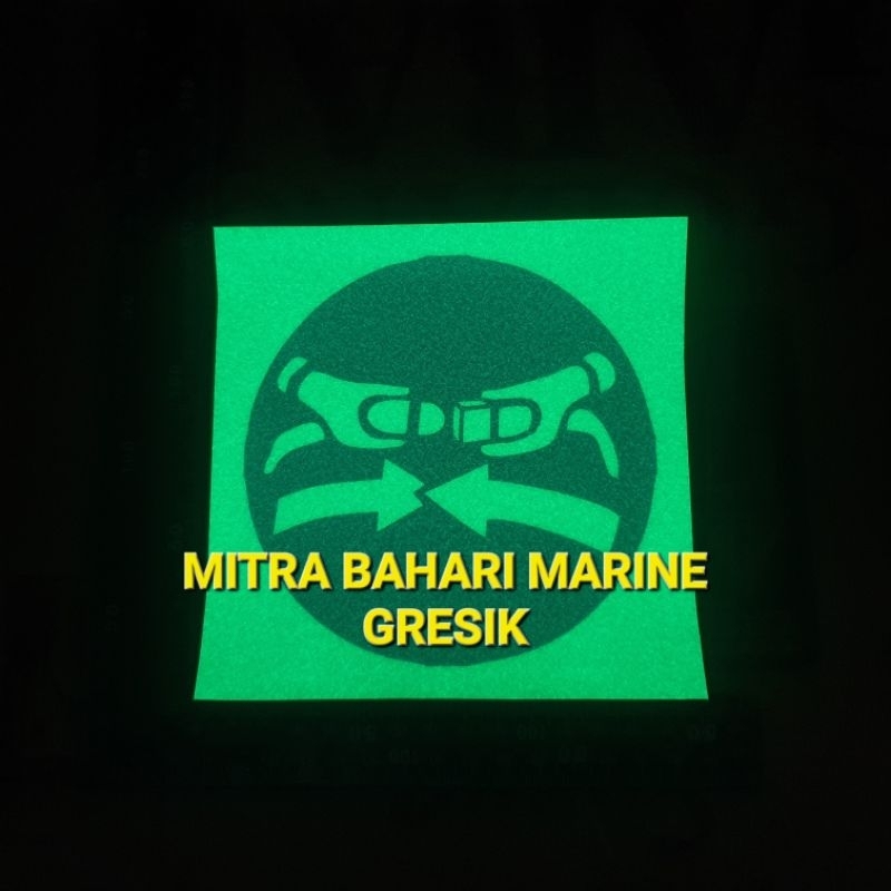 Jual Stiker IMO Symbol IMPA 335100 Fasten Seat Belts Ukuran 15x15cm ...