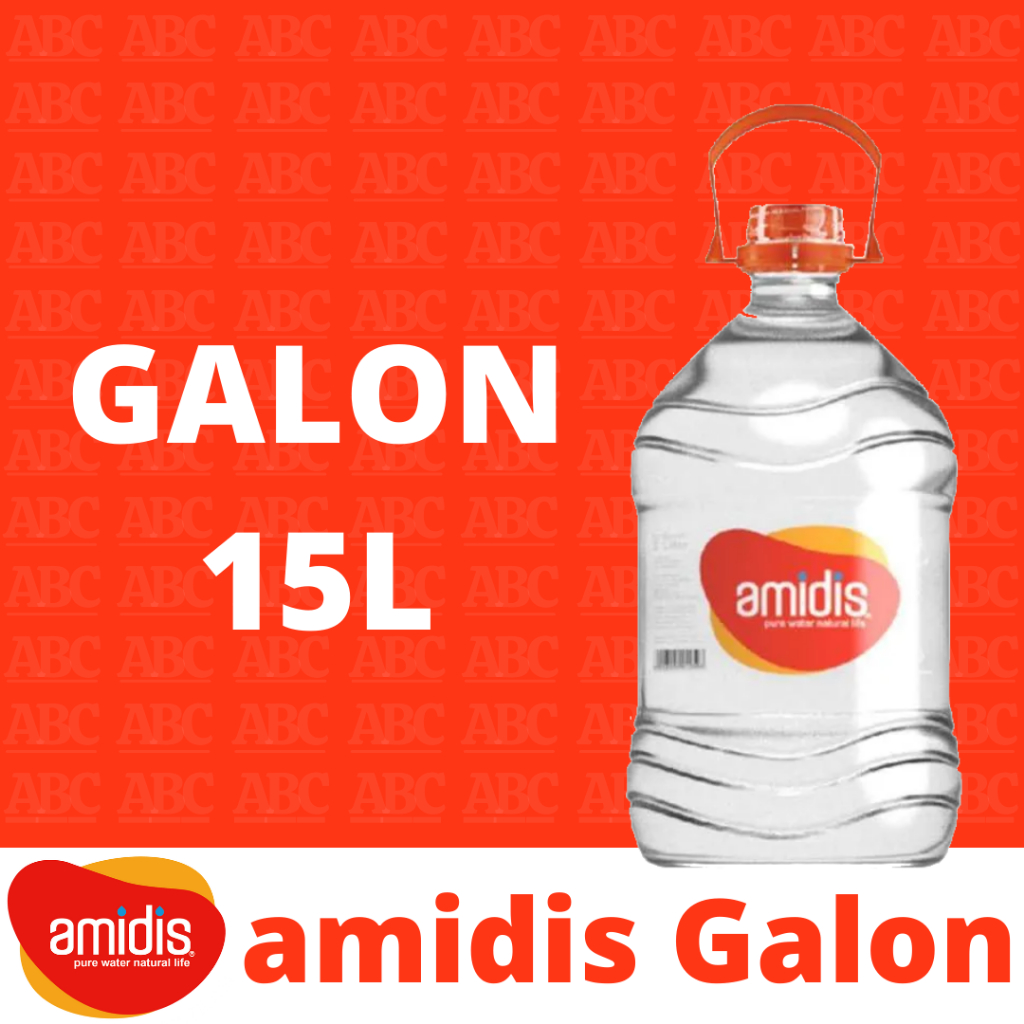 Jual Amidis | Galon 15 Liter | Galon Sekali Pakai | Shopee Indonesia