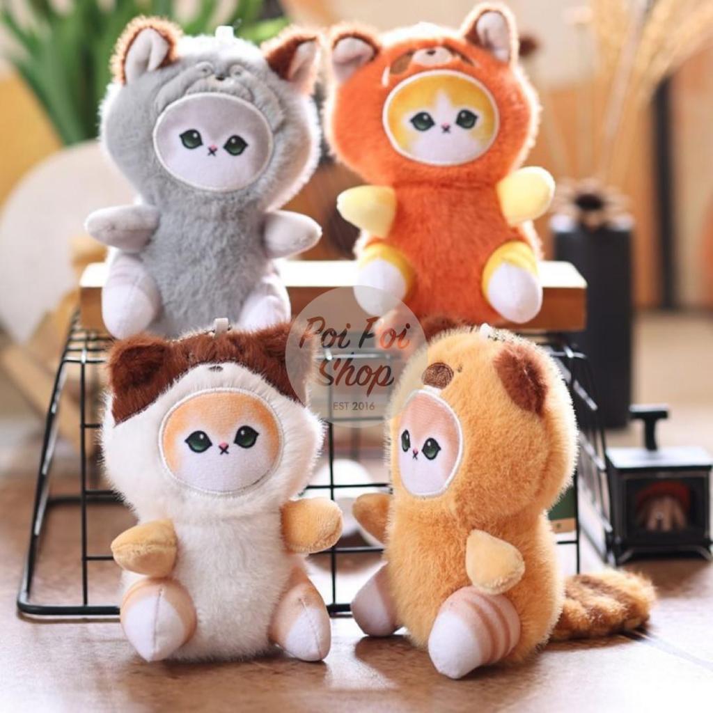 Jual Boneka Gantungan Tas Mofusand Racoon Costume Kostum Plush Bagcharm ...