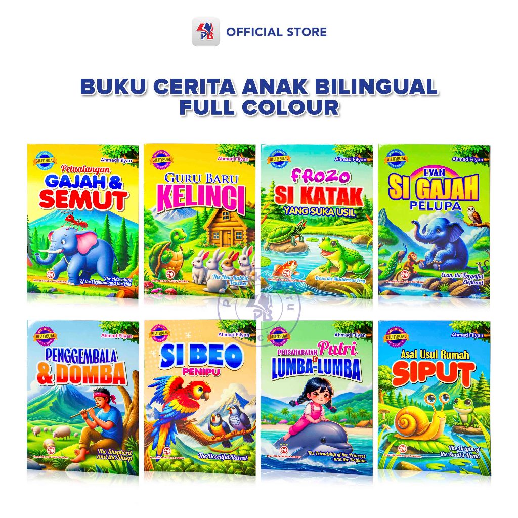 Jual Buku Cerita Anak Bergambar Bilingual Seri : Frozo / Evan ...