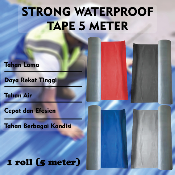 Jual Membrane Waterproofing Pelapis Atap Anti Bocor Color Steel Tile ...