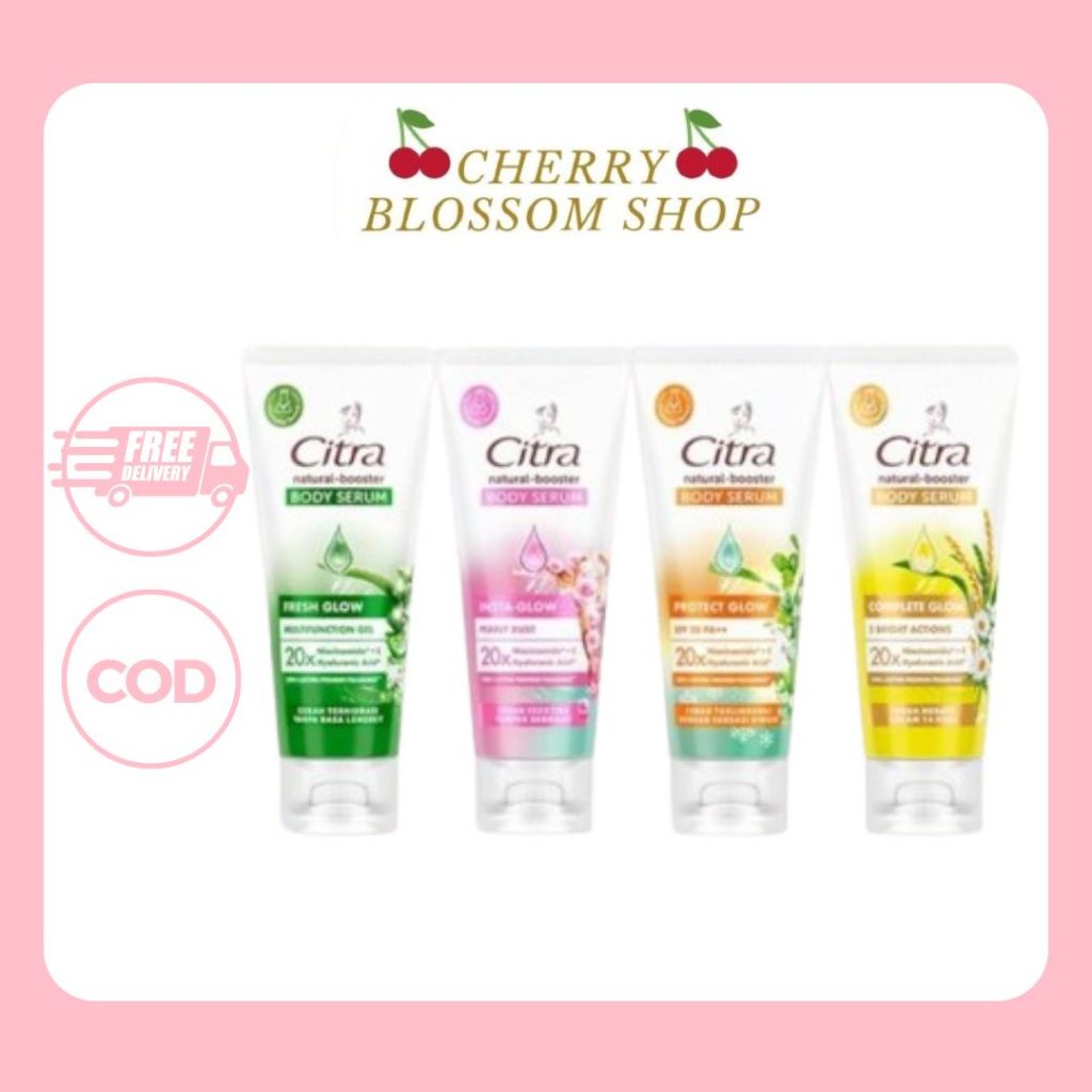 Jual CITRA NATURAL BOOSTER BODY SERUM COMPLETE GLOW 180ML | Shopee ...