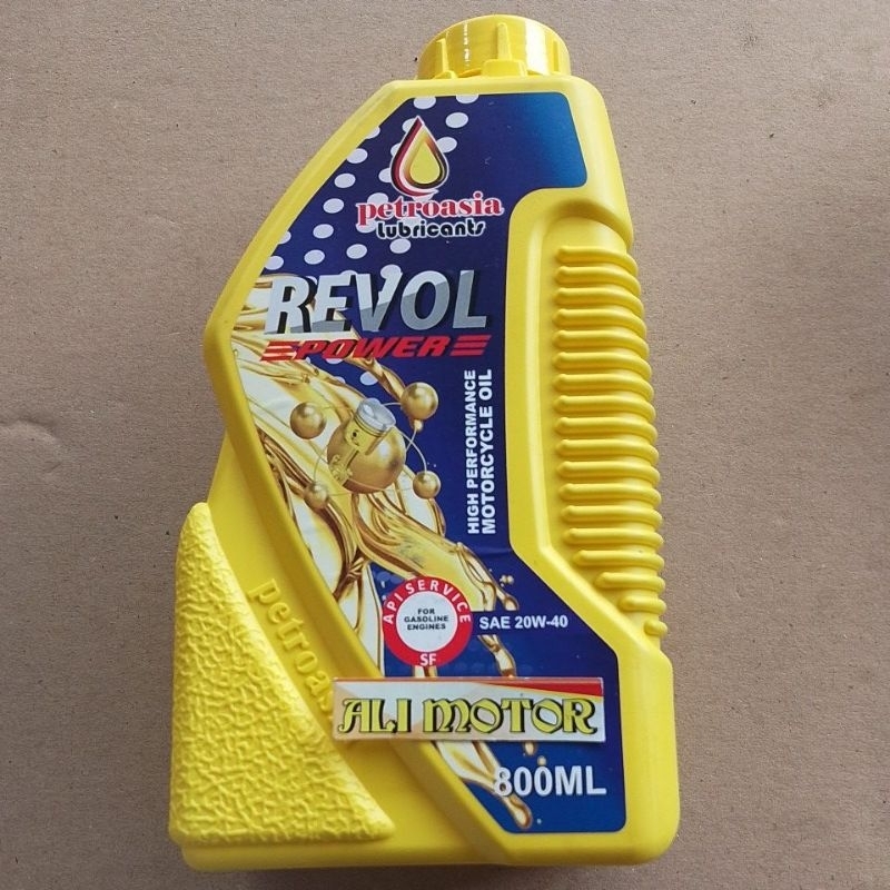 Jual Oli REVOL POWER 800ml 4T SAE 20W-40 ori PETROASIA | Shopee Indonesia