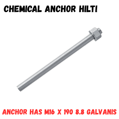 Jual ANGKUR HILTI HAS M16 X 190 8.8 GALVANIS | Shopee Indonesia