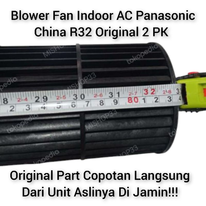 Jual Blower Fan Indoor AC Panasonic China R32 Original 2 PK | Shopee ...