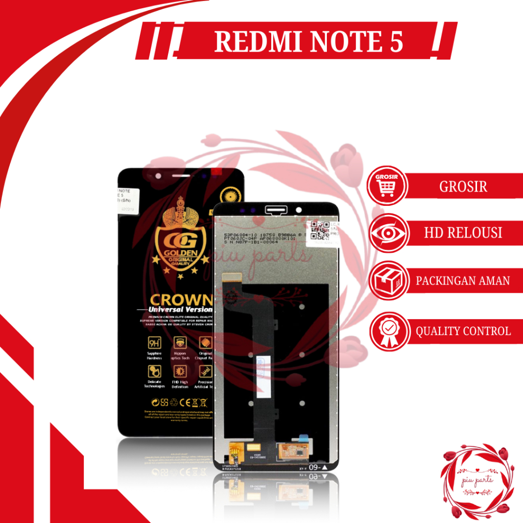 Jual LCD XIAOMI REDMI NOTE 5 / 5 PRO TOUCHSCREEN FULLSET ORIGINAL COMPLETE | Shopee Indonesia