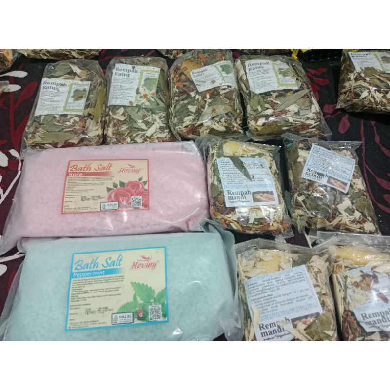 Jual SAMARA perlengkapan untuk kesegaran tubuh, Rempah garam mandi ...