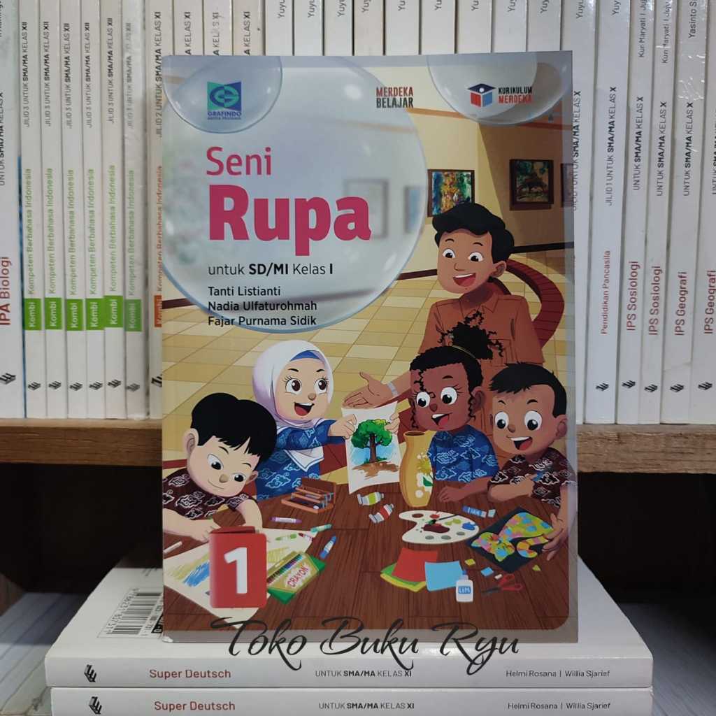 Jual Buku Seni Rupa Kelas 1 2 3 4 5 6 SD/MI Merdeka Revisi 2025 Grafindo | Shopee Indonesia