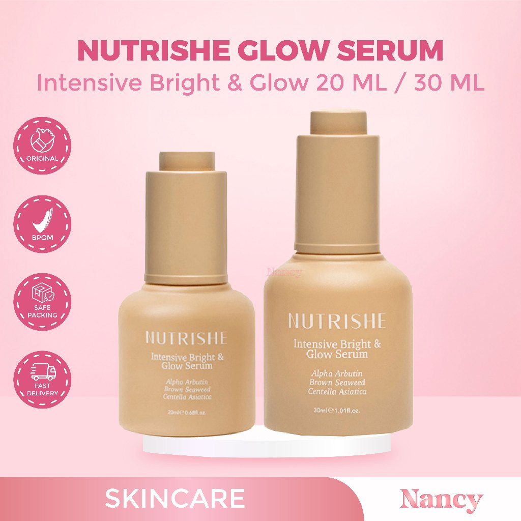 Jual NUTRISHE INTENSIVE BRIGHT & GLOW SERUM 20 ML /30 ML BPOM | Shopee ...