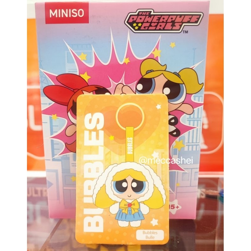 Jual The Powerpuff Girls Vinyl Plush Blind Box (Bubbles Bulle) Miniso X ...