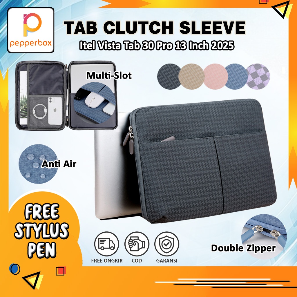 Jual Sleeve Itel Vista Tab 30 Pro 13 Inch 2025 Tas Case Pouch Tablet ...