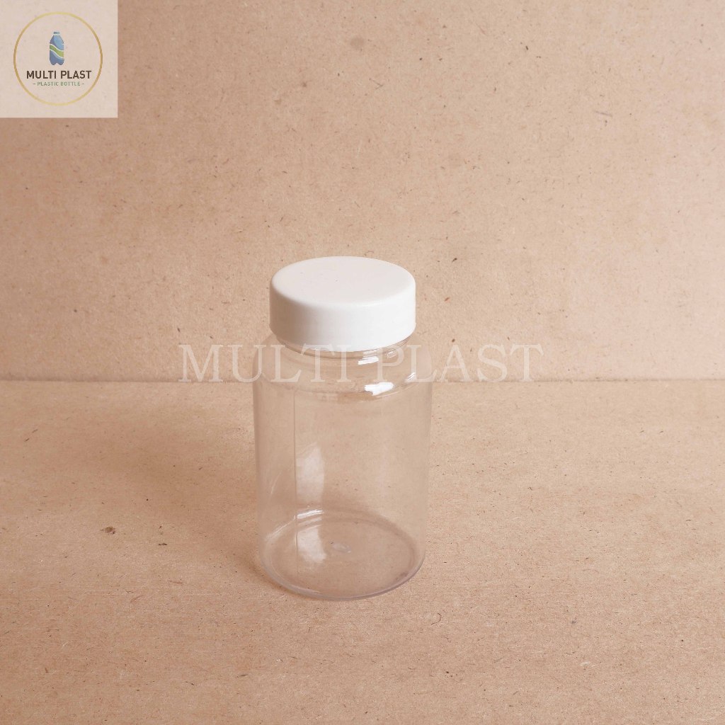 Jual Botol Bulat 100 ml/Botol Obat 100ml/Botol Kapsul 100ml | Shopee ...