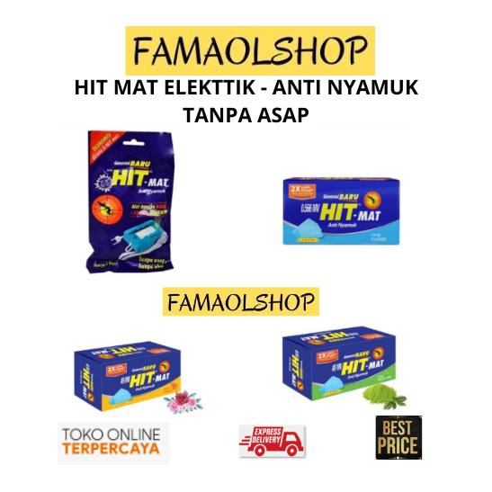 Jual Hit Mat Elektrik Obat Nyamuk Alat & Refill / Anti Nyamuk Listrik ...