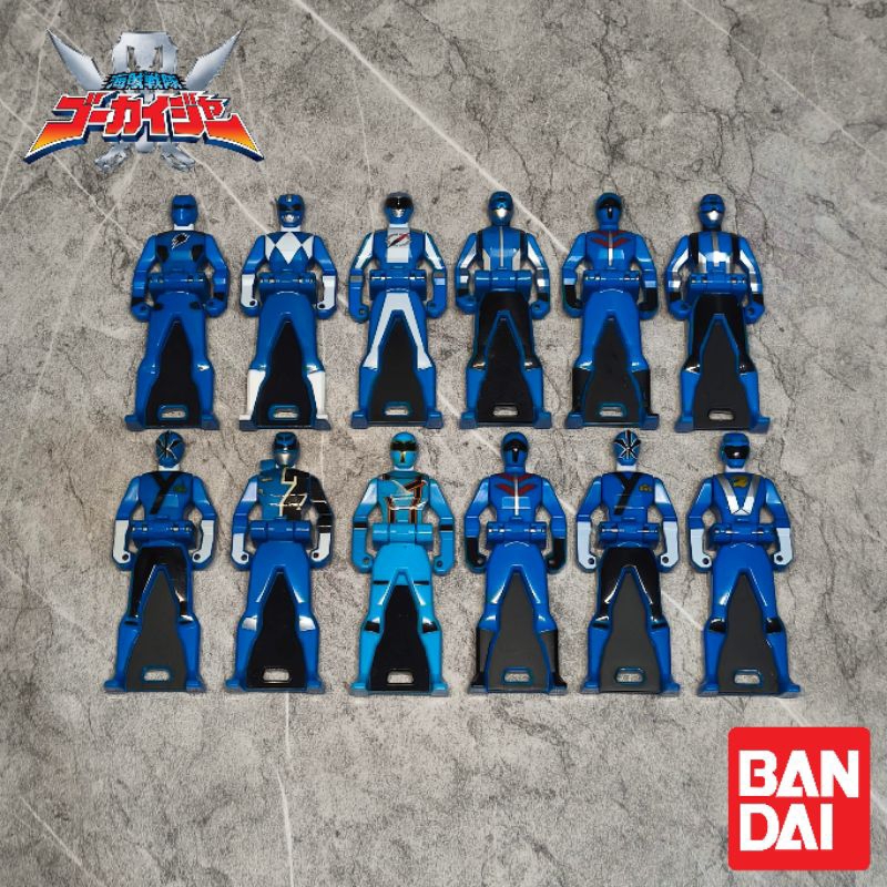 Jual Ranger Key Gokaiger Blue Ranger Super Sentai Power Ranger Key ...