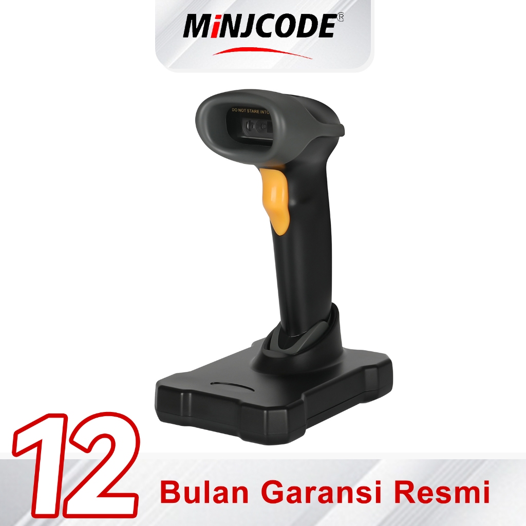 Jual Barcode Scanner Cordless 1D+2D Support 2.4G Wireless Cocok Untuk ...