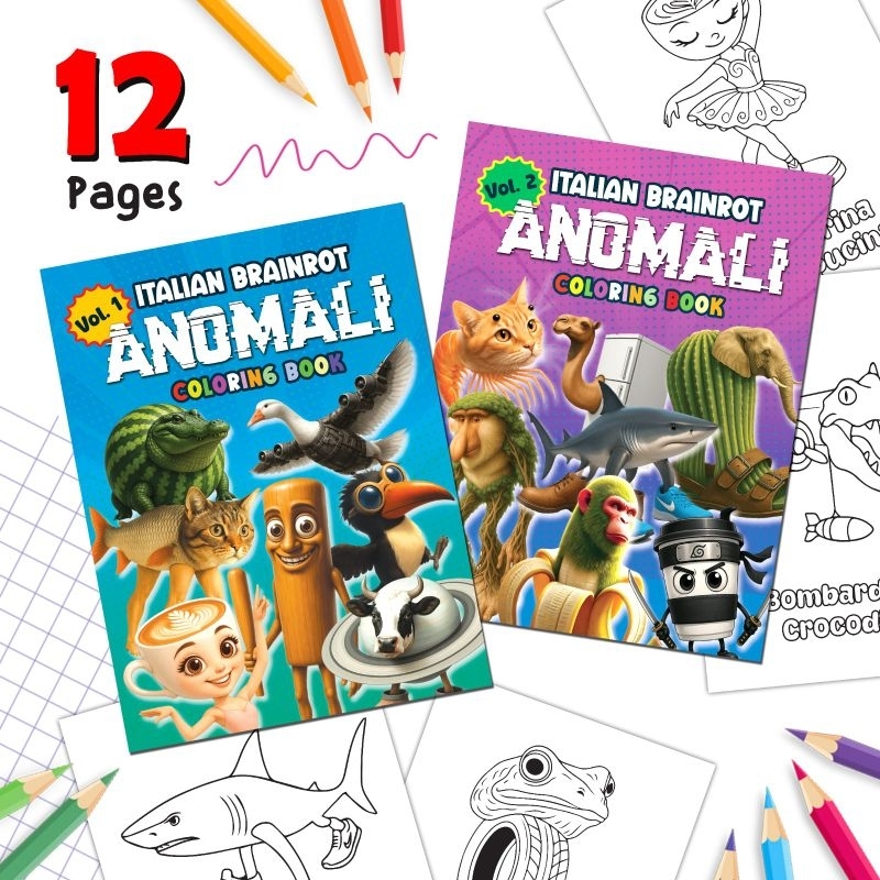 Jual COLORING BOOK BUKU MEWARNAI ANAK ITALIAN BRAINROT ANOMALI ROBLOX ...