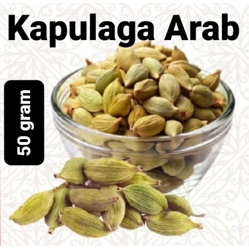 Jual Kapulaga Arab Kapulaga Hijau 50 gram | Shopee Indonesia