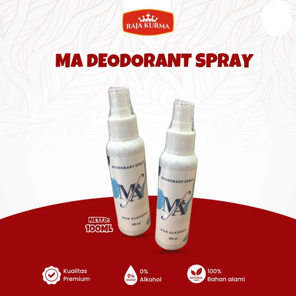 Jual MA DEODORANT SPRAY 100 ML | Shopee Indonesia