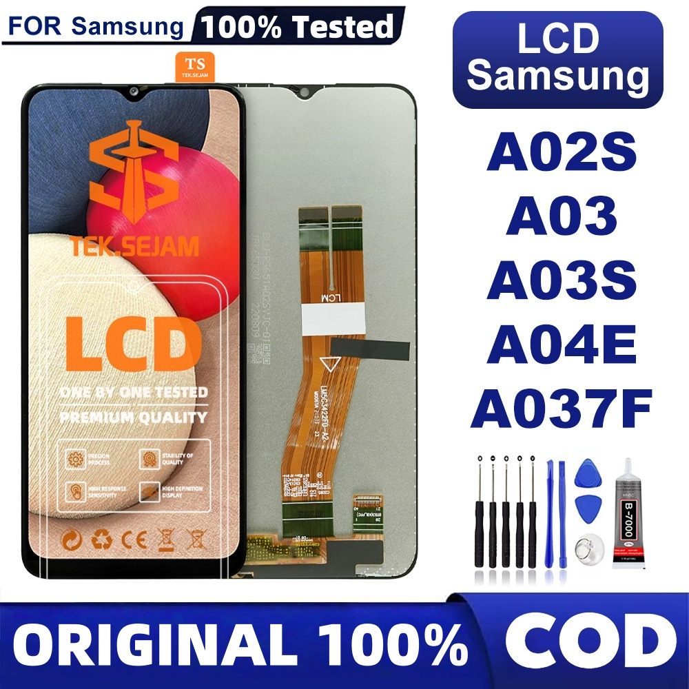 Jual LCD SAMSUNG A02S / A025 / A025F / A03 / A03S / A037 Original Fullset layar hp Touch screen ...