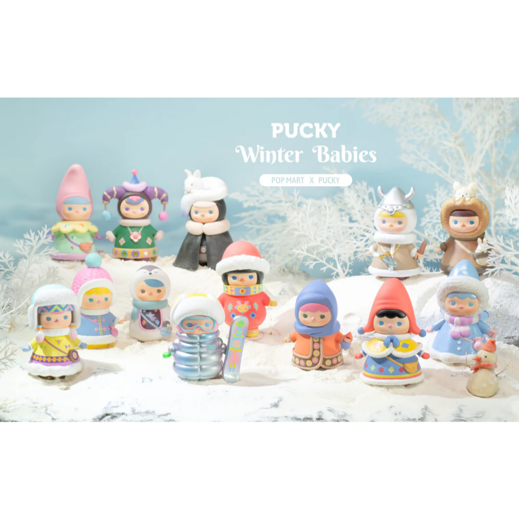 Jual [PO PRE-ORDER] SELECTED POP MART Pucky Winter Babies Series Figure ...
