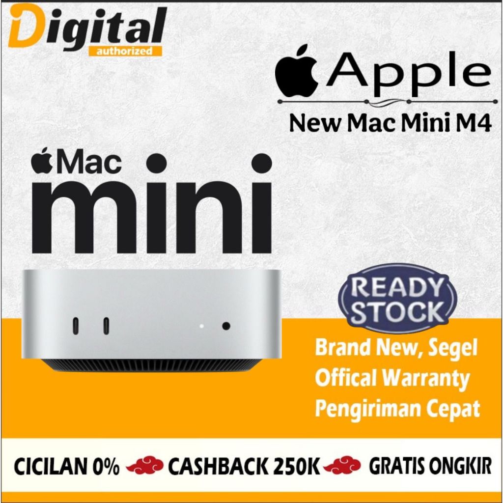 Jual Macc Mini 2024 M4 Chip M4 Pro | Ram 16GB - 24GB | 256GB 512GB ...