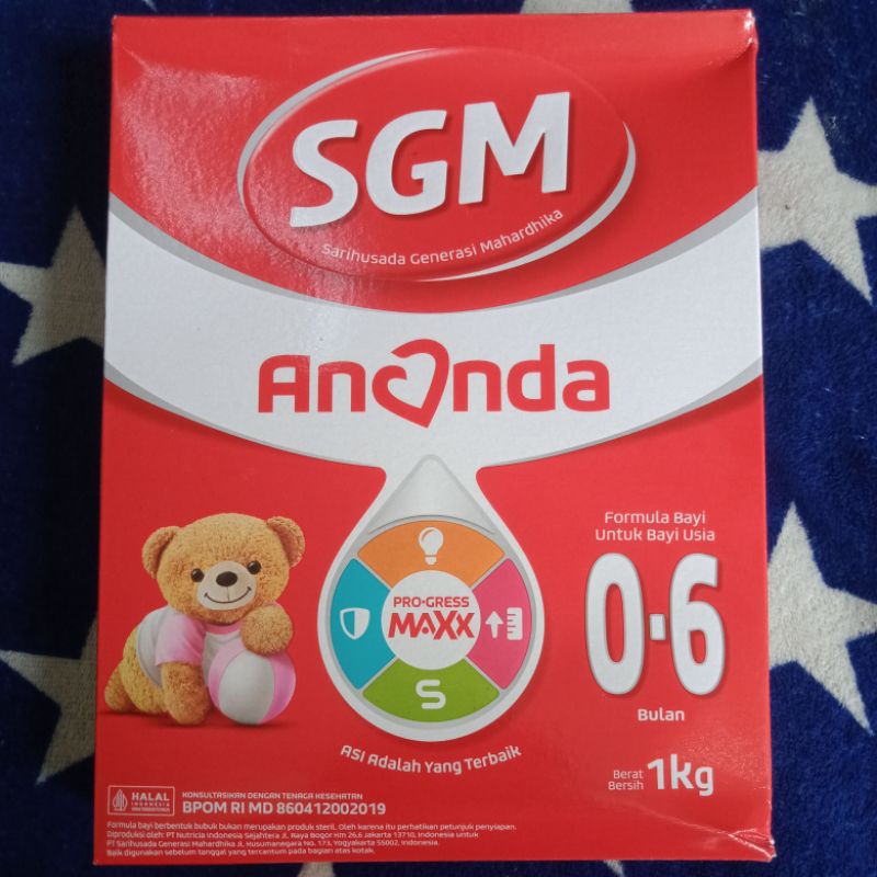 Jual SGM ANANDA 0-6 BULAN 1 KG | Shopee Indonesia
