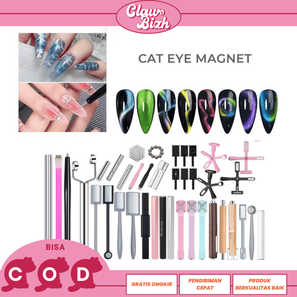 Jual Magnet Cat Eye Strong Multifungsi / Magnet Kayu 3in1 Kuat / Magnet ...