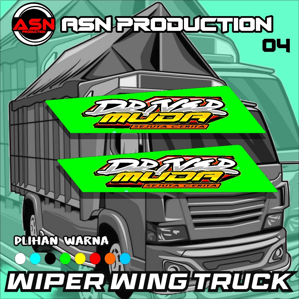 Jual WIPER WING VARIASI UNTUK MOBIL TRUK BAHAN AKRILIK BANYAK PILIHAN ...