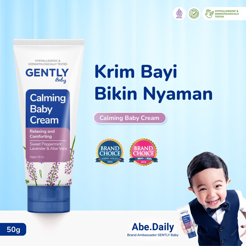 Jual GENTLY Calming Baby Cream 50gr & 20gr | Shopee Indonesia
