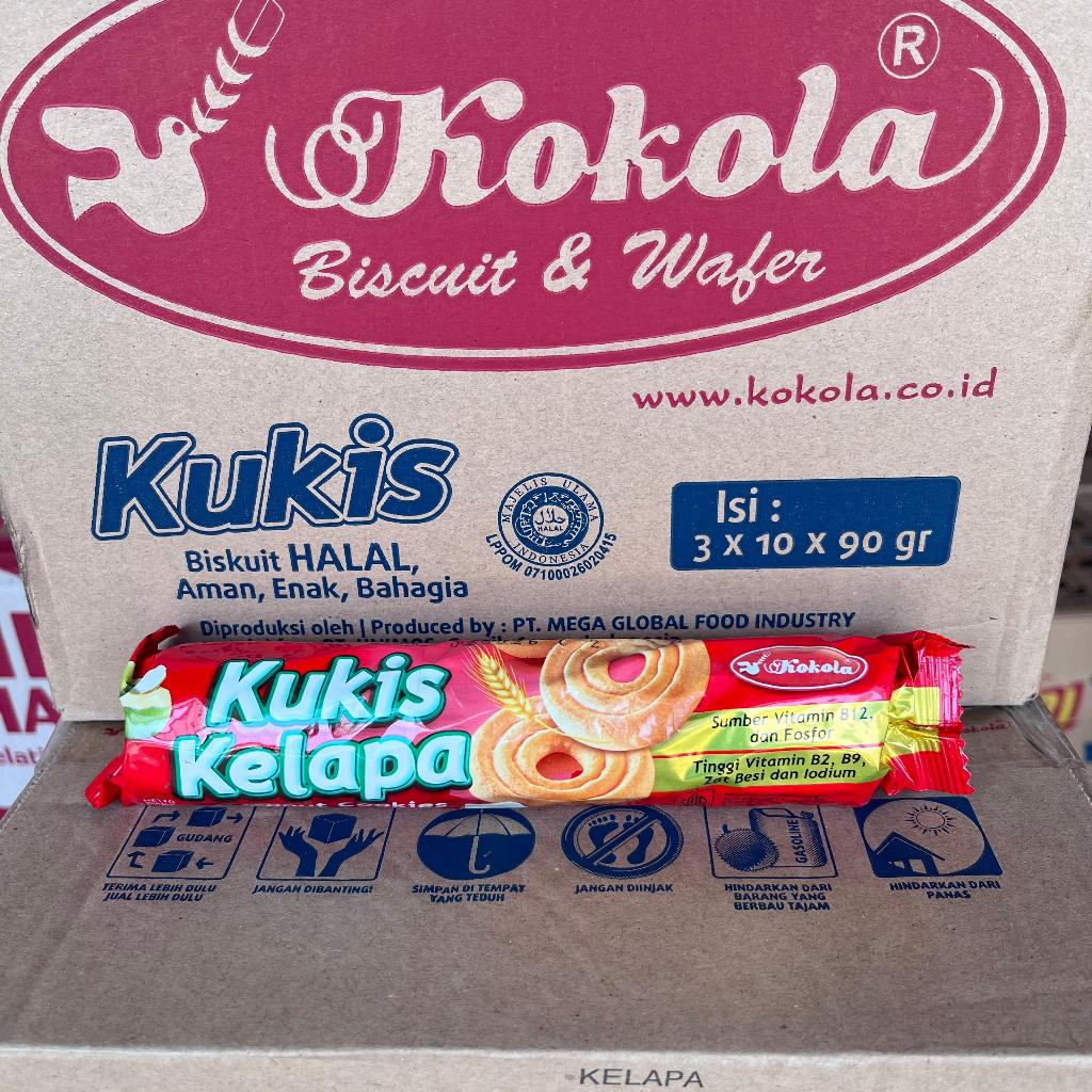 Jual kokola kukis 90 gram 1 dus isi 30 pcs | Shopee Indonesia