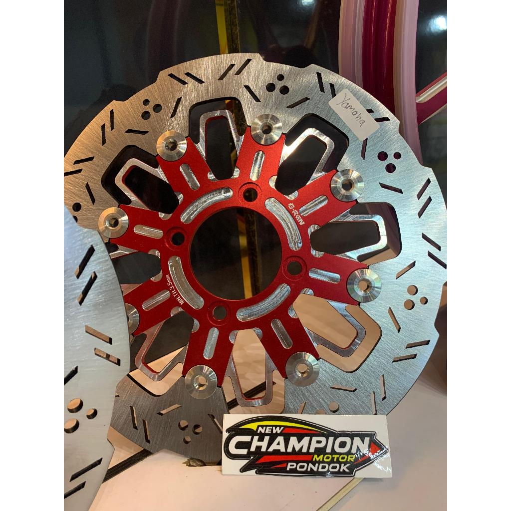 Jual PIRINGAN DISC CAKRAM G-REN 260MM AWET YAMAHA MIO MIO 125 | Shopee ...
