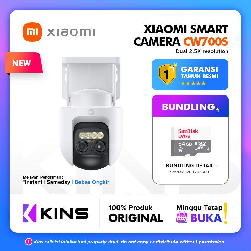 Jual Xiaomi CW700S CCTV Smart Camera Outdoor Indoor With Sound and ...