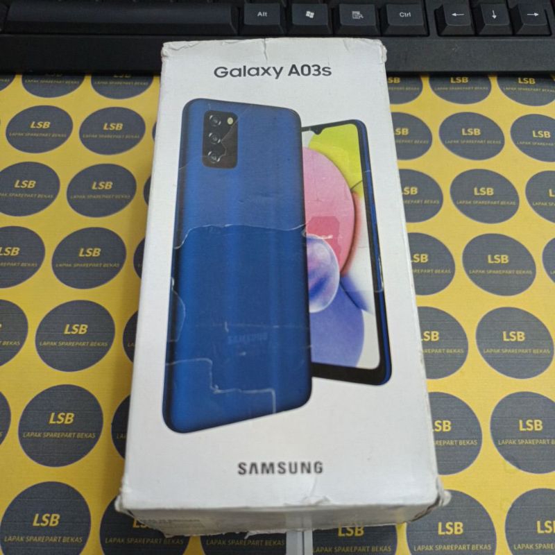 Jual DUS BOX HANDPHONE SAMSUNG A03S A037F/DS ORIGINAL BEKAS | Shopee ...
