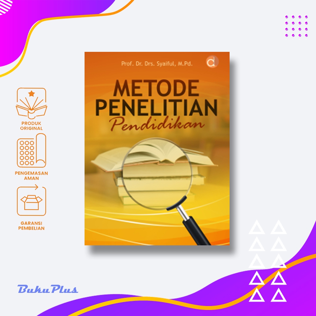 Jual Buku Metode Penelitian Pendidikan - Syaiful | Shopee Indonesia