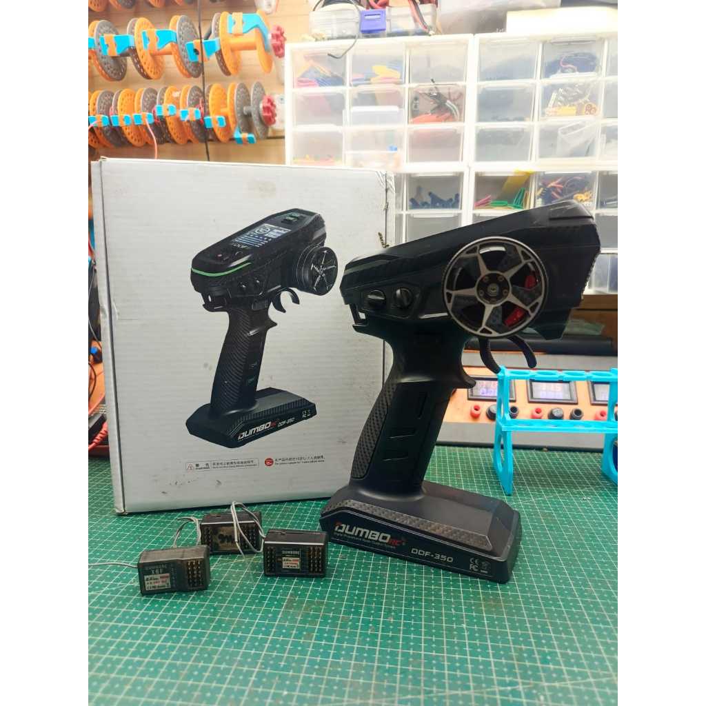 Jual DumboRC DDF-350 10CH RC SECOND HAND dengan 3 RX dan bonus tas custom | Shopee Indonesia