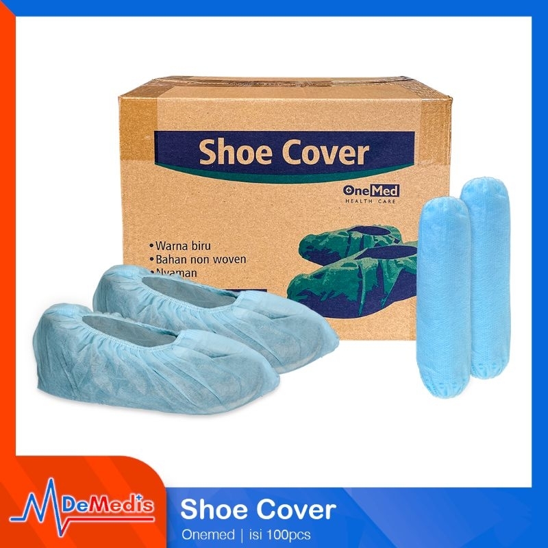 Jual Shoe Cover ONEMED Alas Sepatu Alas Sandal Non Woven Pelindung ...